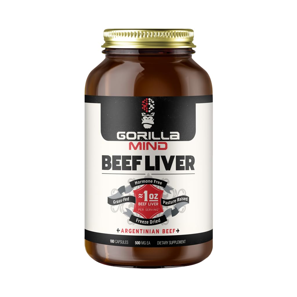 Gorilla Mind beef liver capsules