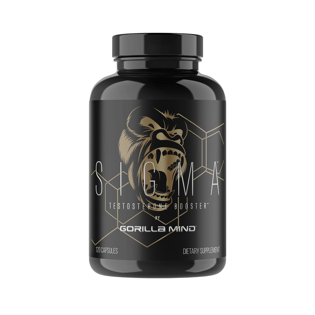 Gorilla Mind Sigma testosterone booster capsules