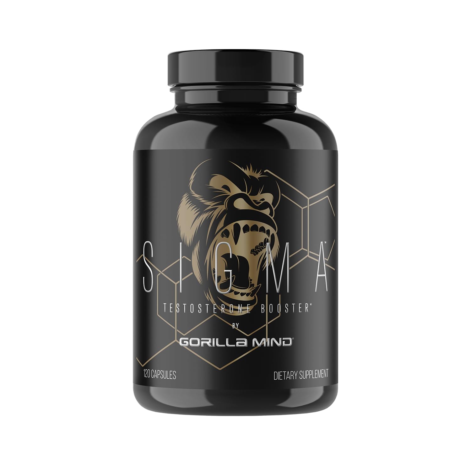 Gorilla Mind Sigma testosterone booster capsules