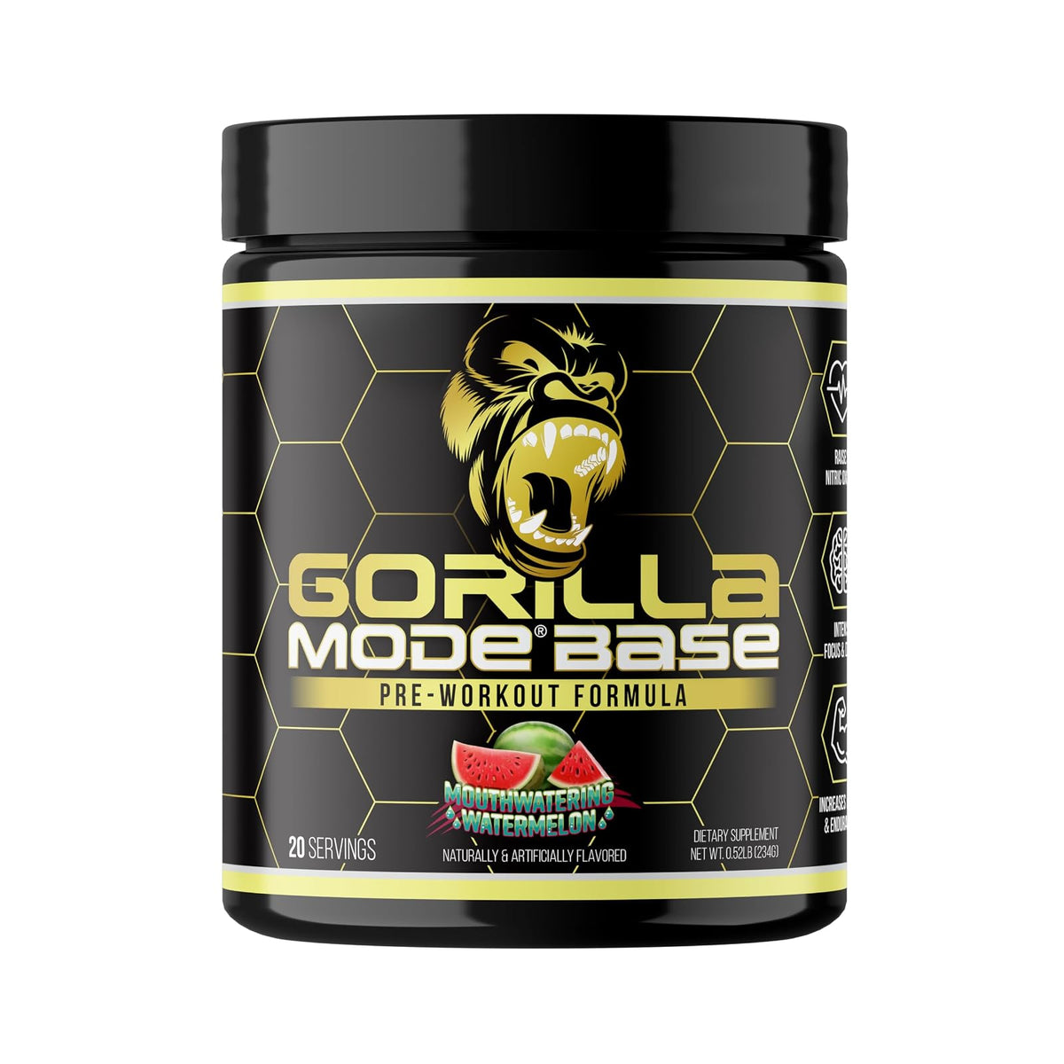 Gorilla Mode pre workout energy boost