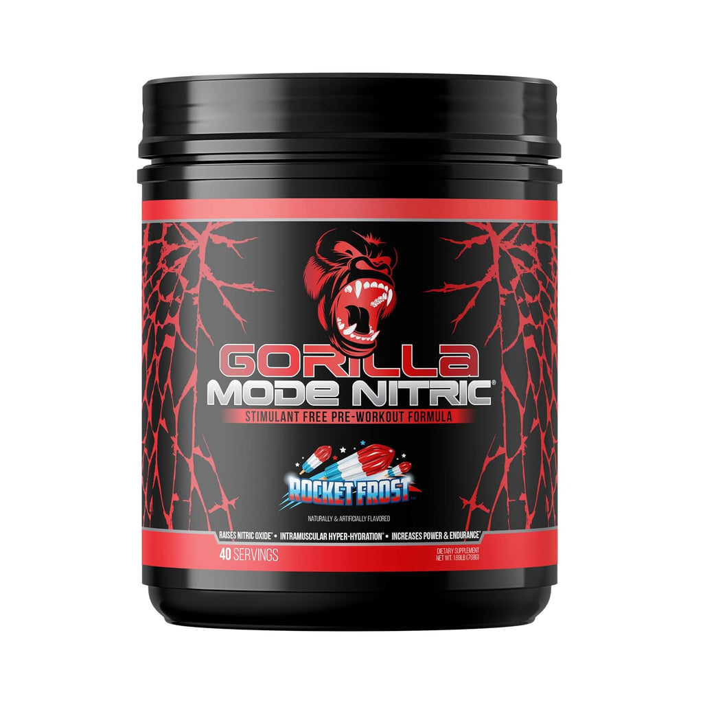 Gorilla Mode pre-workout for energy