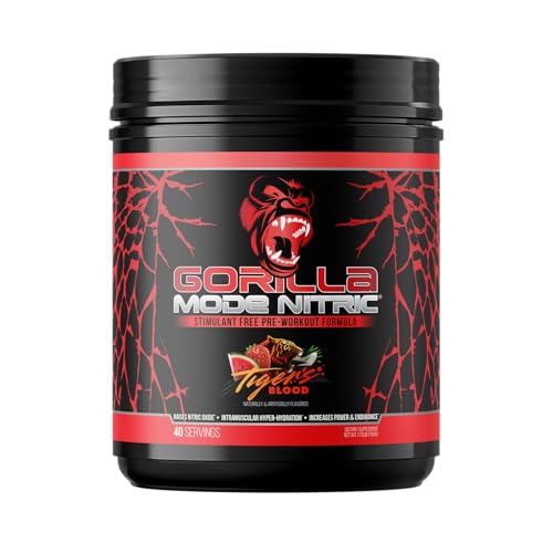 Gorilla Mode pre-workout for energy