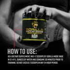 Gorilla Mode pre-workout for intense workouts