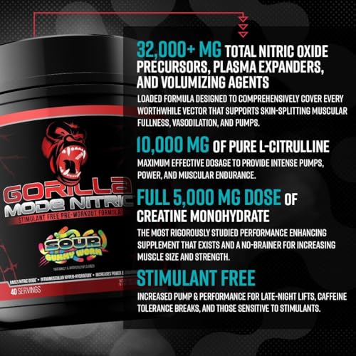 Gorilla Mode pre-workout for recovery