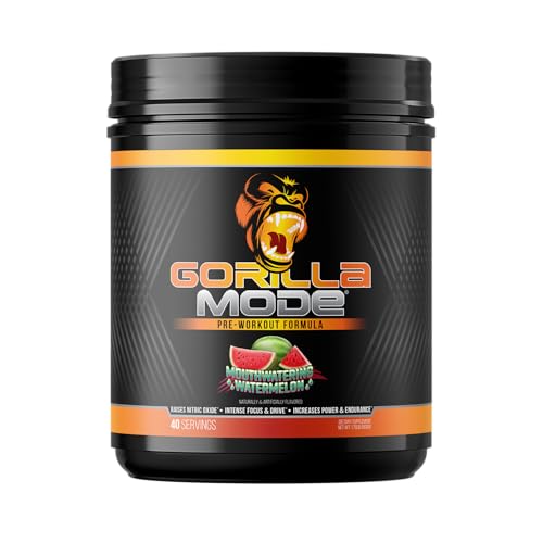 Gorilla Mode pre-workout watermelon flavour