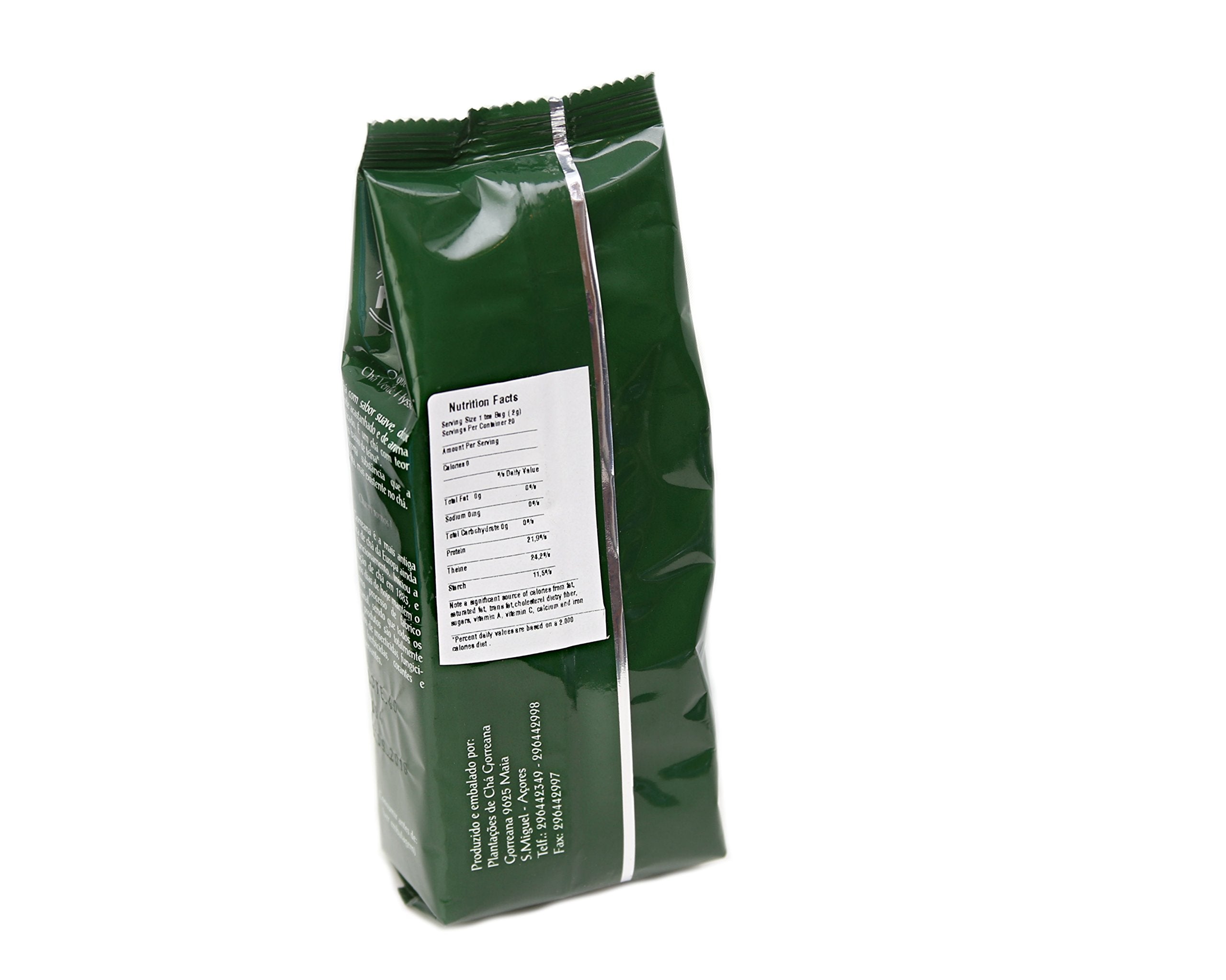 Gorreana green tea for energy boost