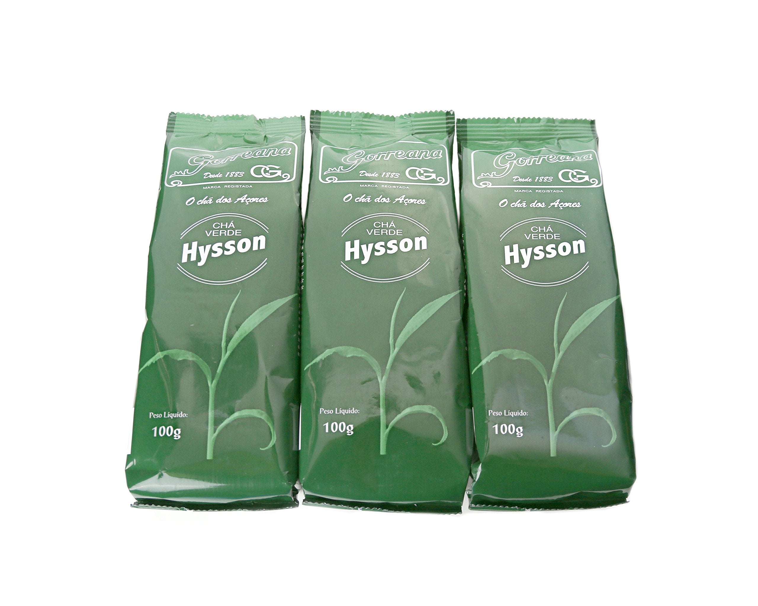 Gorreana organic green tea packs