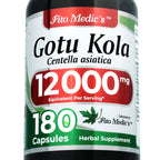 Gotu Kola capsules for mental clarity
