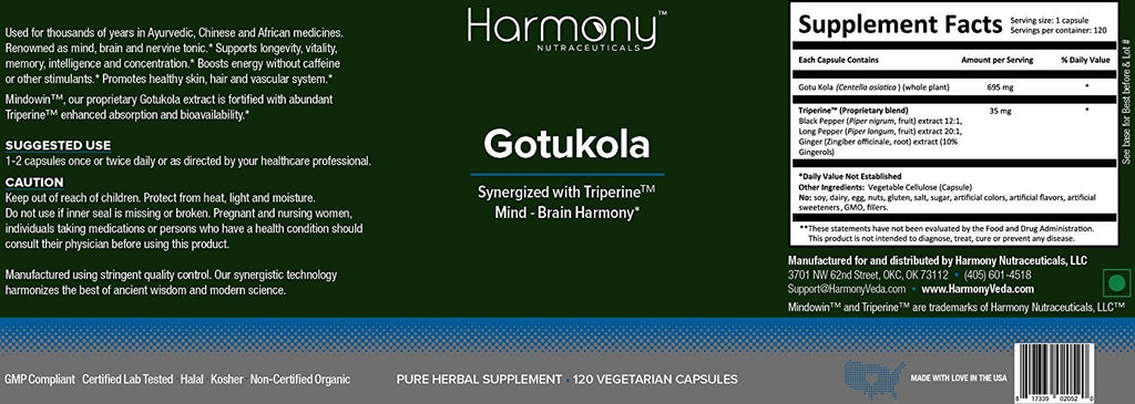gotu kola capsules for stress relief