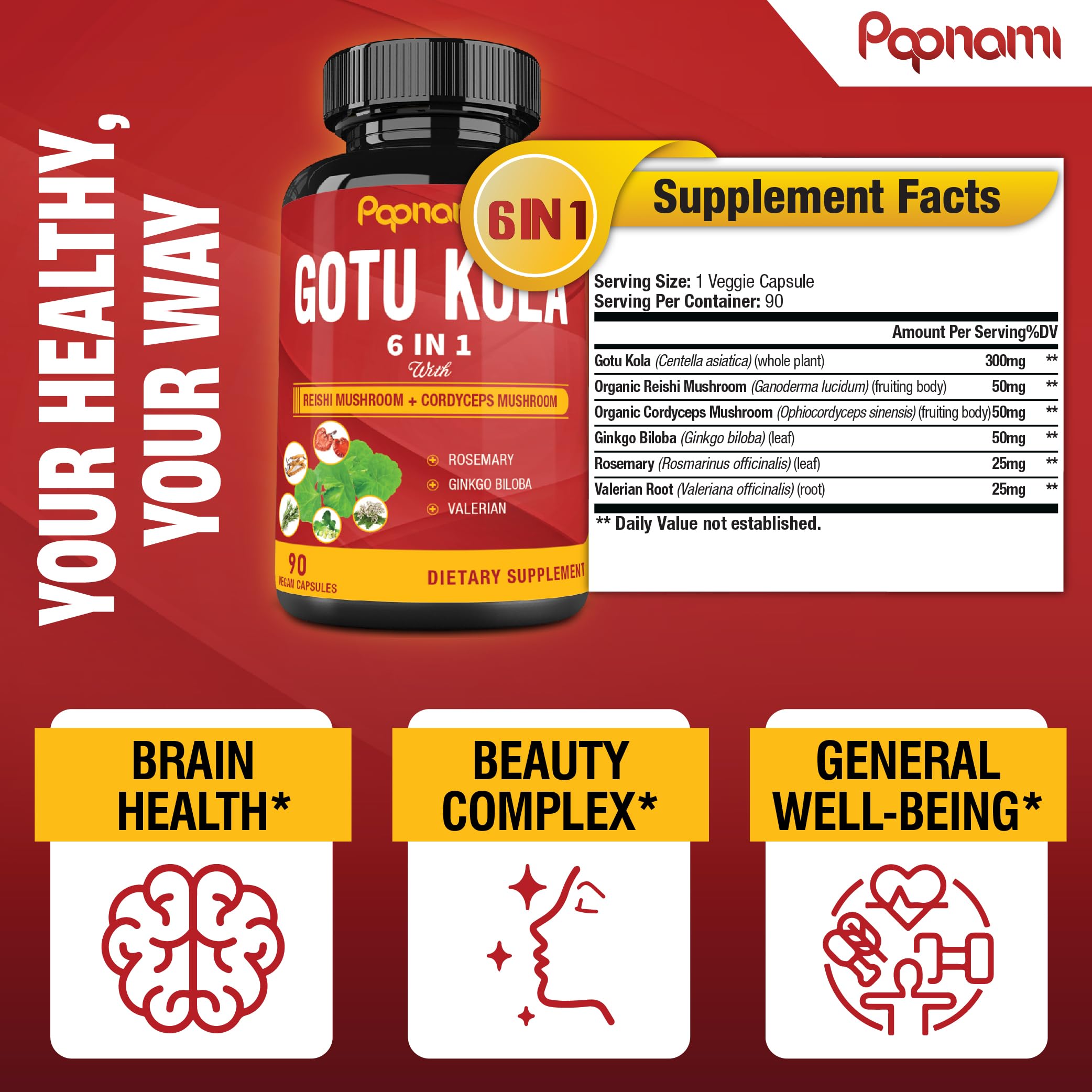 gotu kola capsules for stress relief