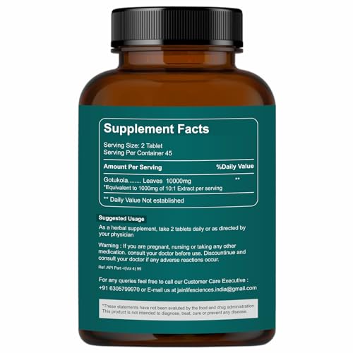 gotu kola for enhanced cognitive function