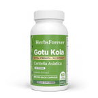 Gotu Kola herbal supplement capsules