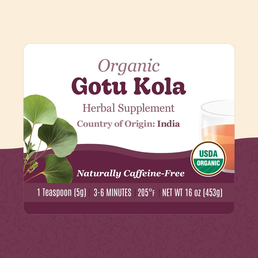 Gotu Kola tea for mental clarity