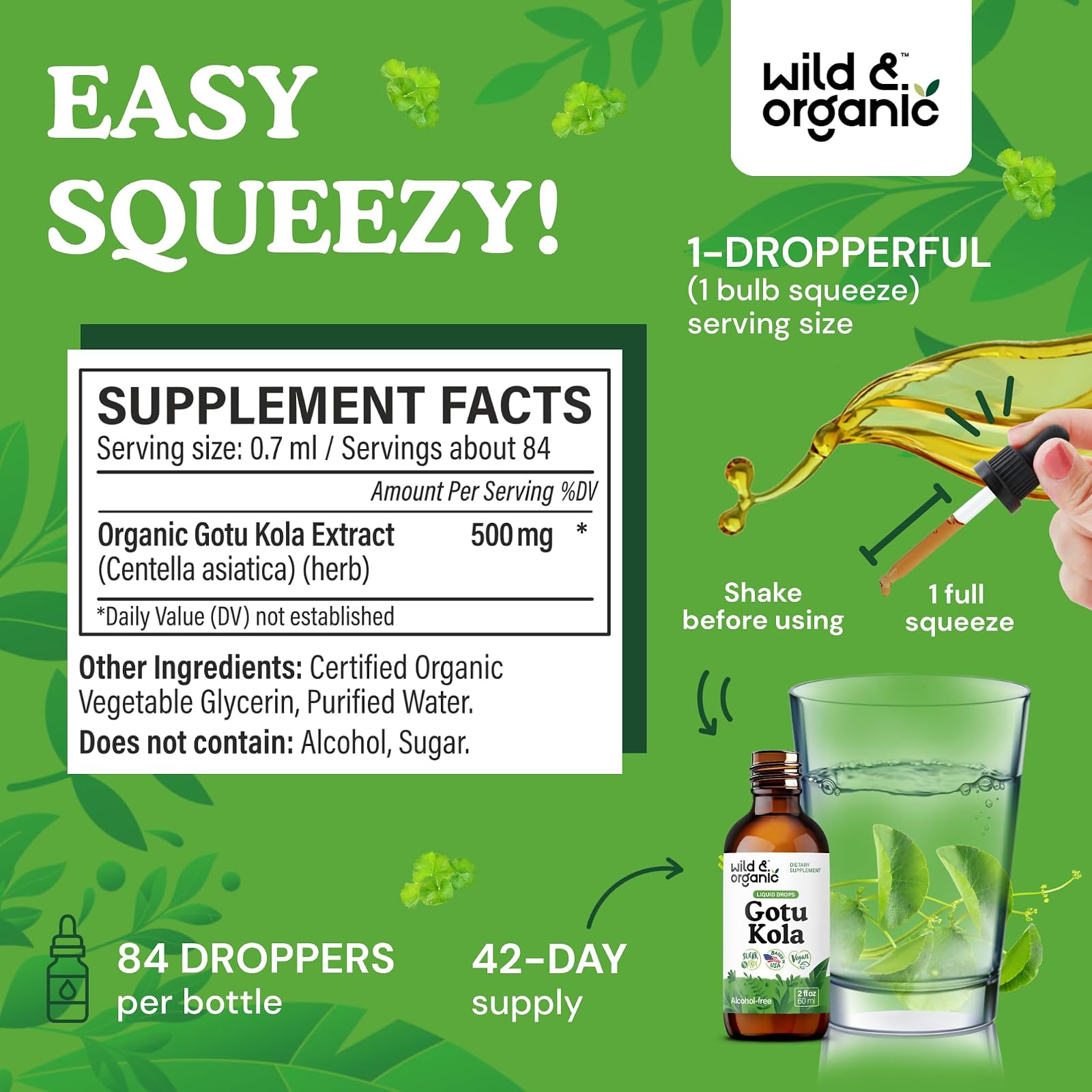 Gotu Kola tincture for stress relief