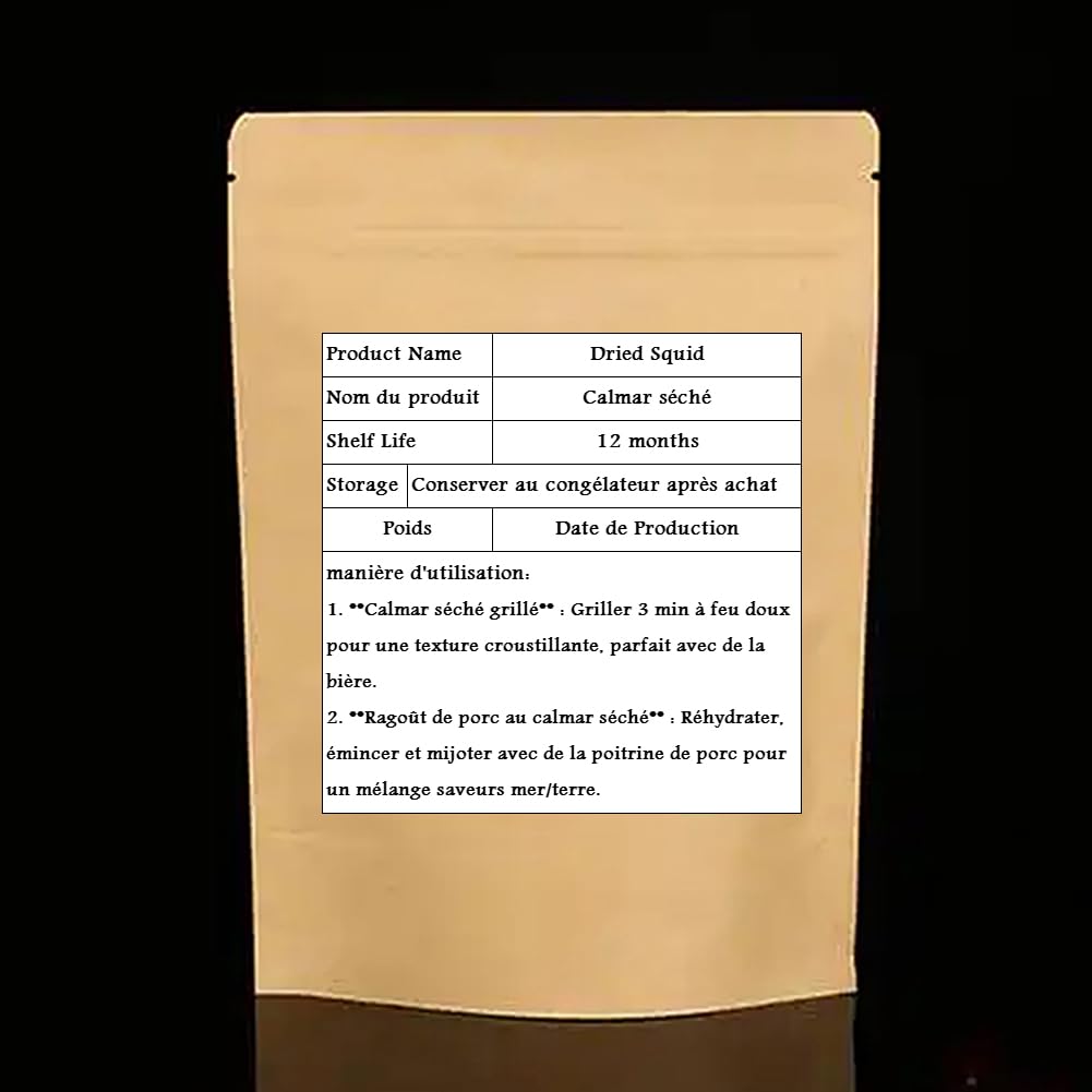 gourmet dried squid for health