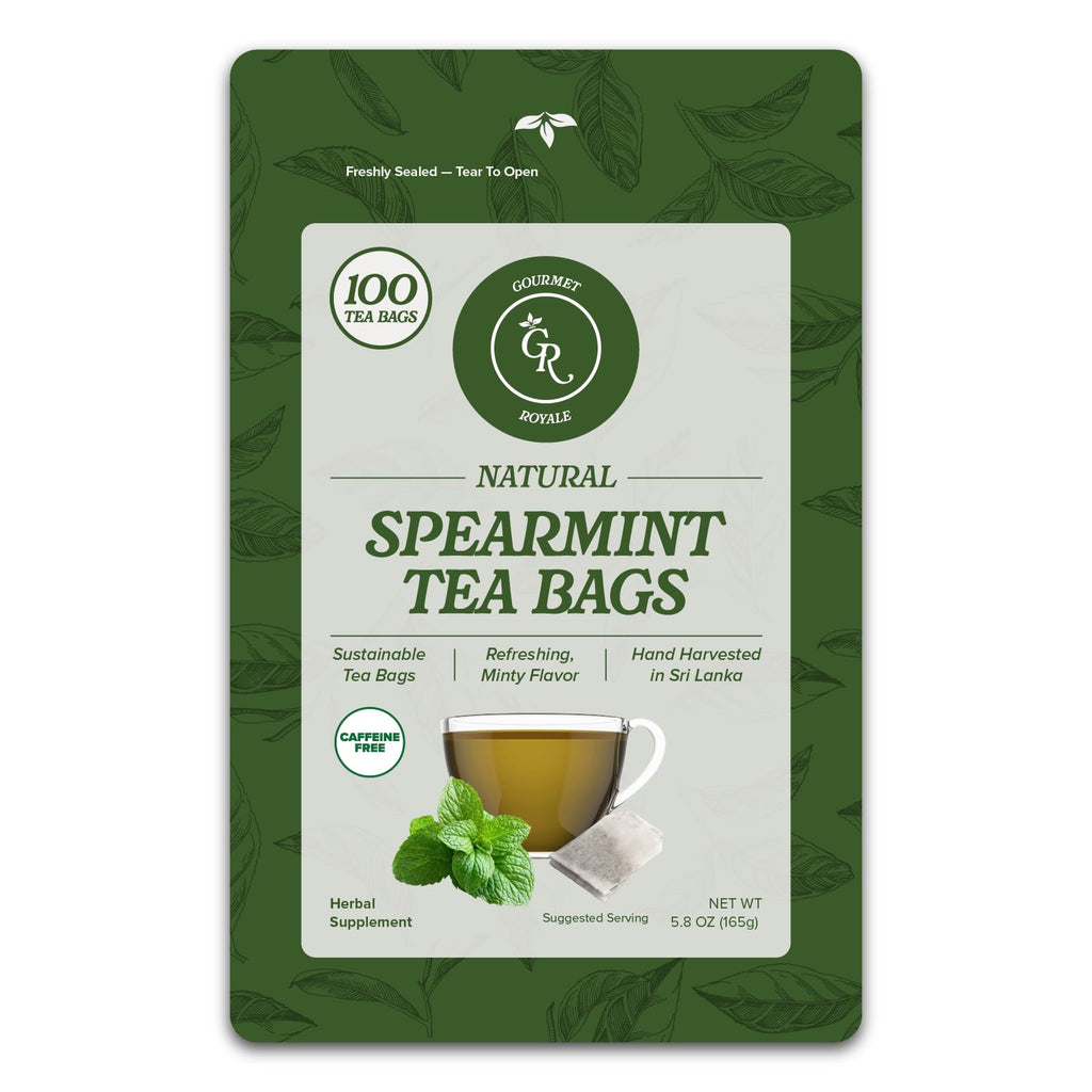 Gourmet Royale spearmint herbal tea bags