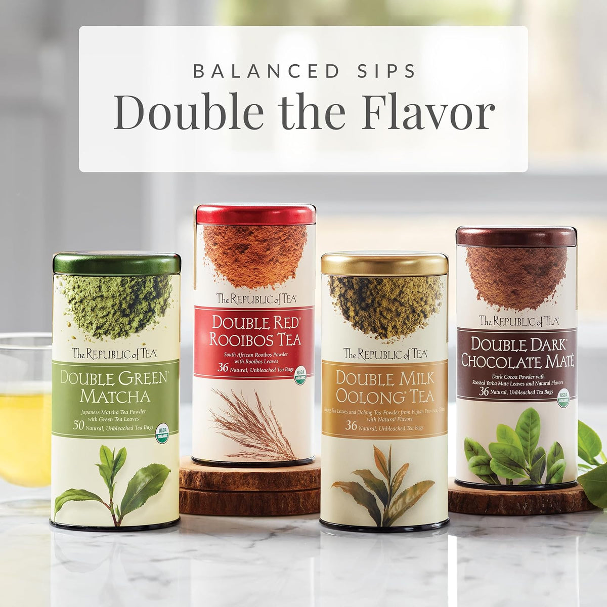 gourmet tea bags for a sweet treat