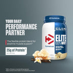 Gourmet vanilla whey protein powder