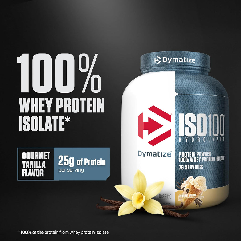 Gourmet vanilla whey protein supplement