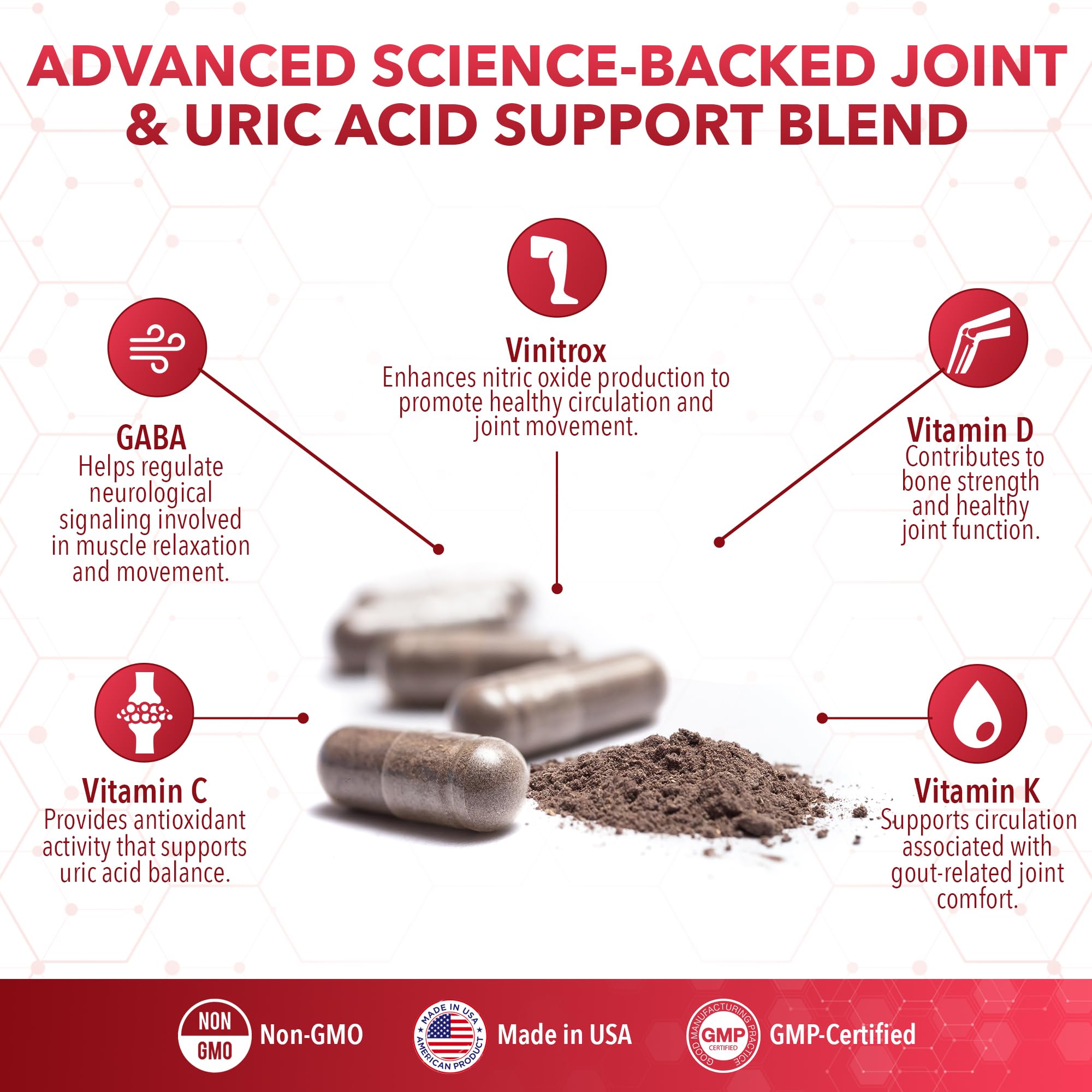 gout support for active lifestyles