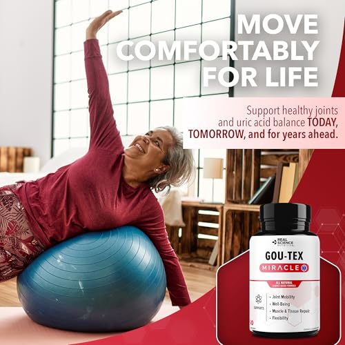 Gout support multivitamin for seniors