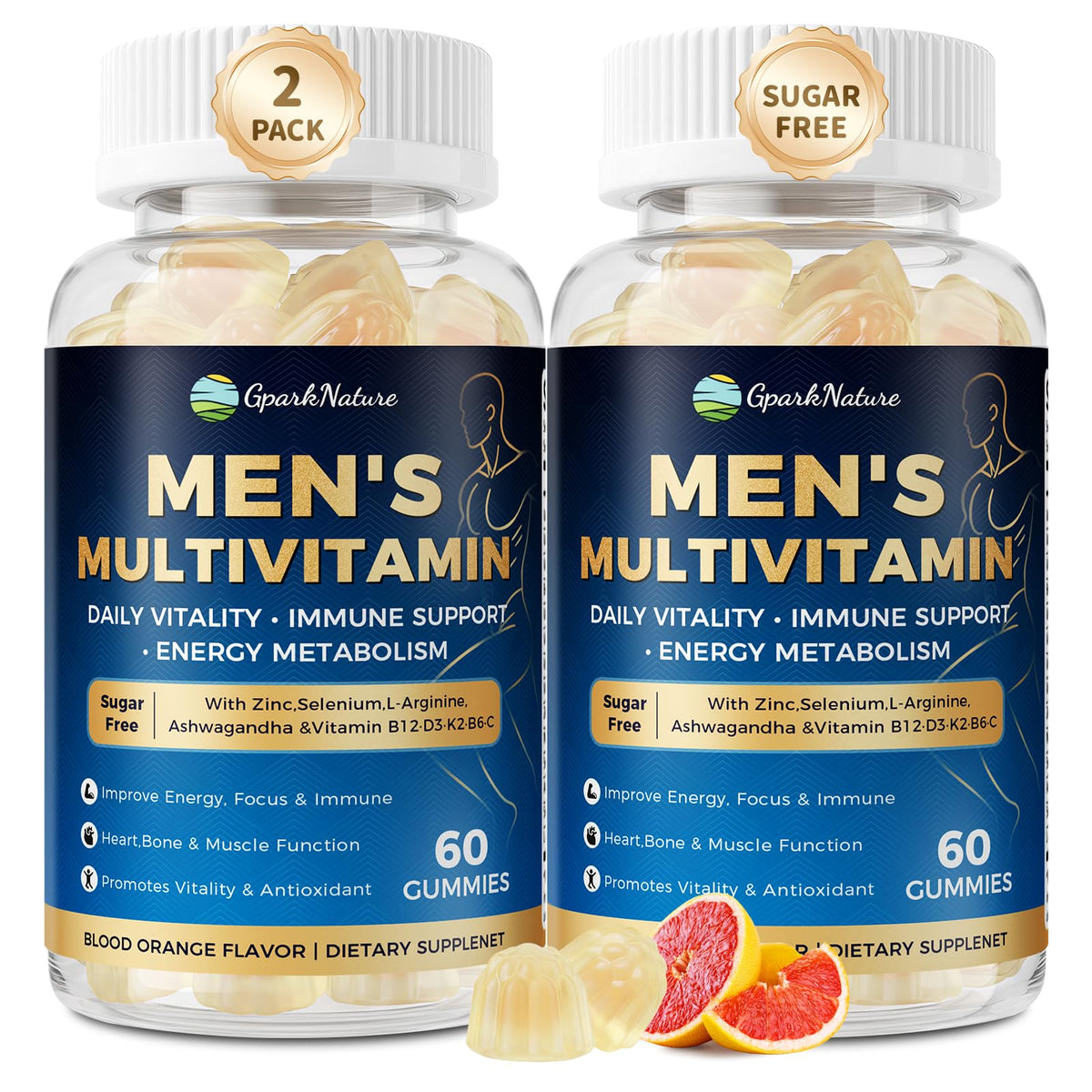 GparkNature men's multivitamins gummies