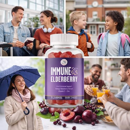 Grab elderberry gummies for everyday wellness