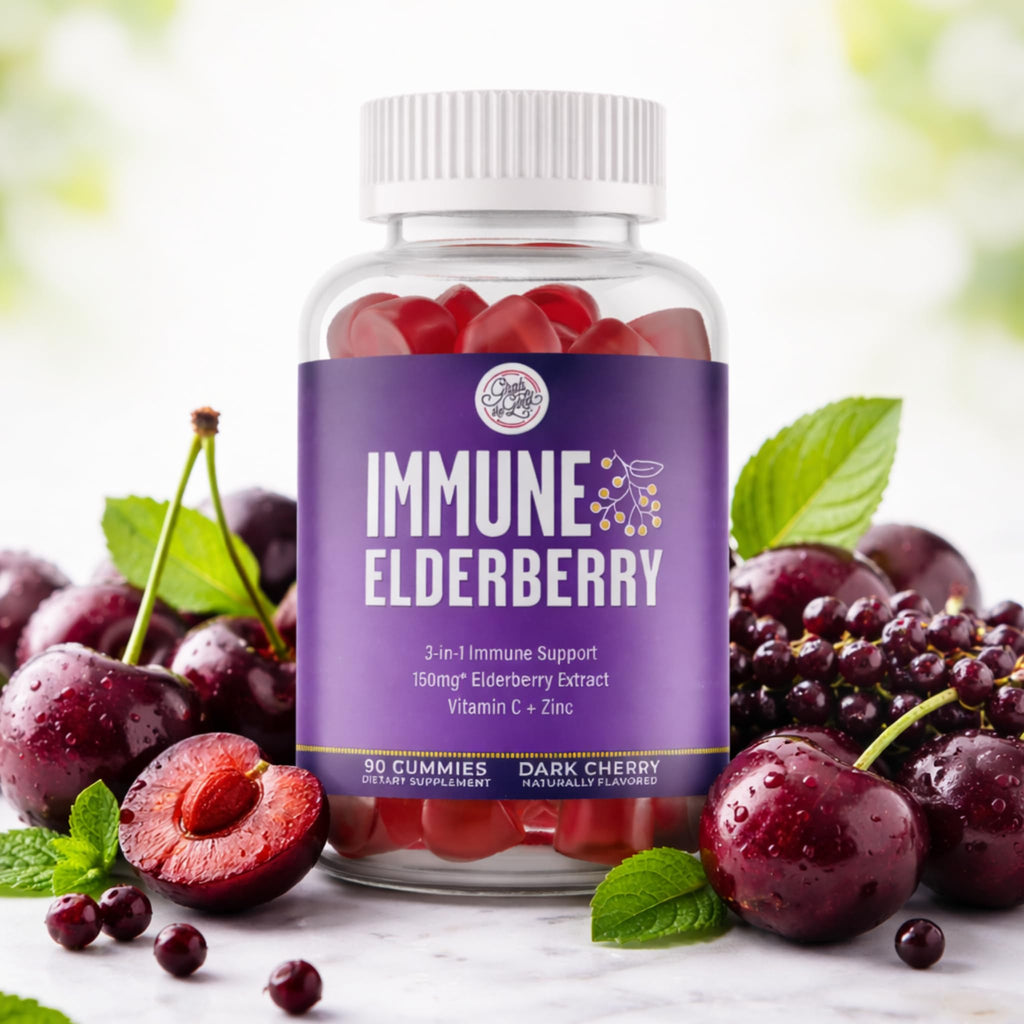 Grab elderberry gummies for seasonal health
