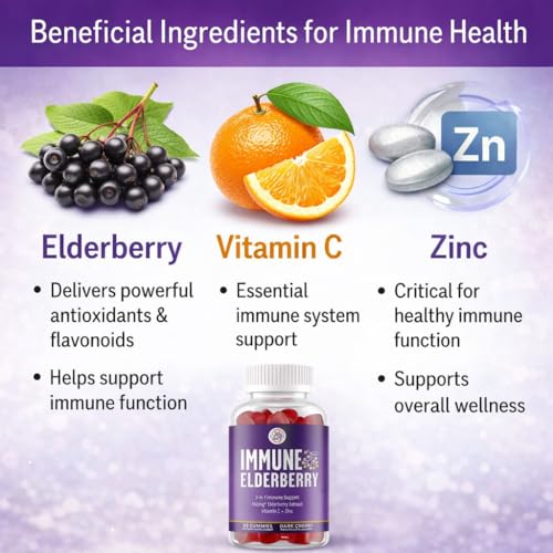 Grab elderberry gummies with vitamins