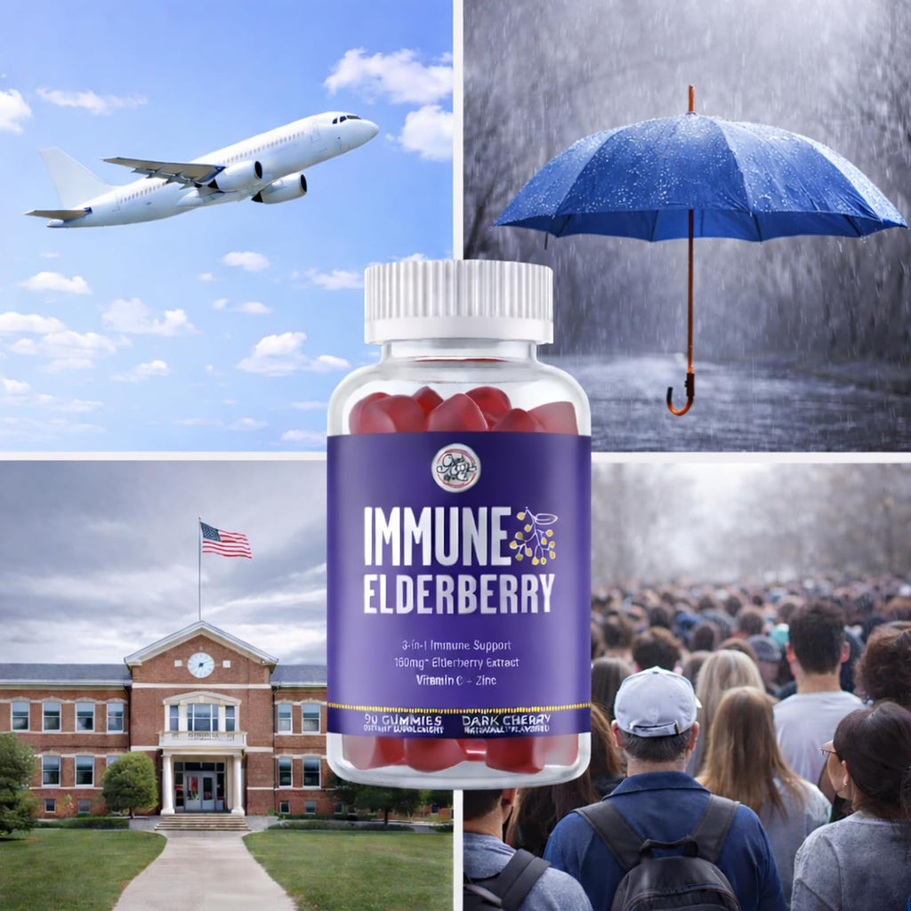 Grab The Gold elderberry gummies for wellness