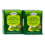 Grace ginger green tea bags