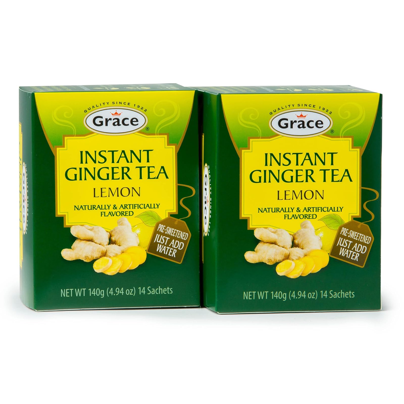 Grace ginger lemon tea bags