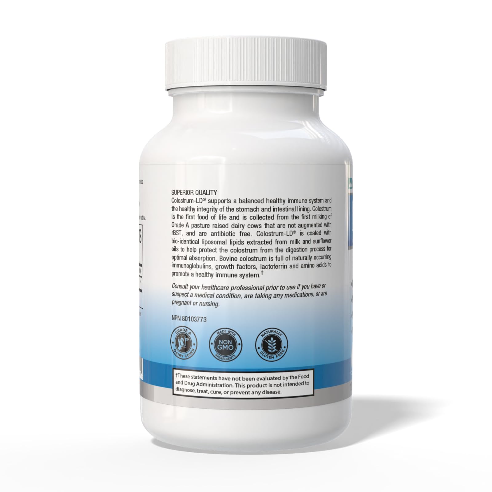 Grade-A dairy blended vitamin supplements