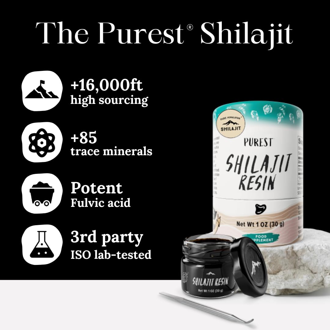 Grade A shilajit for vitality