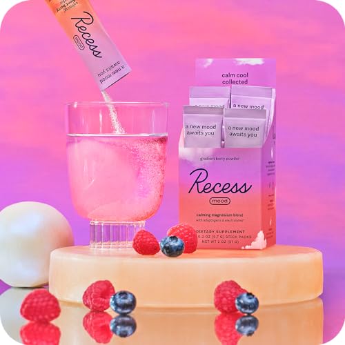 Gradient berry magnesium supplement packets