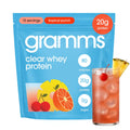 GRAMMS clear protein powder tropical punch