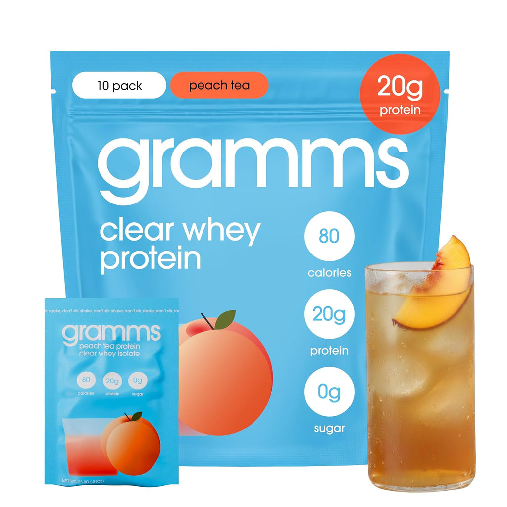 GRAMMS whey protein isolate powder