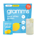 GRAMMS whey protein lemonade flavour