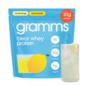 GRAMMS whey protein lemonade flavour