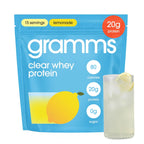GRAMMS whey protein lemonade flavour