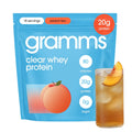 GRAMMS whey protein peach tea flavour