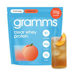 GRAMMS whey protein peach tea flavour