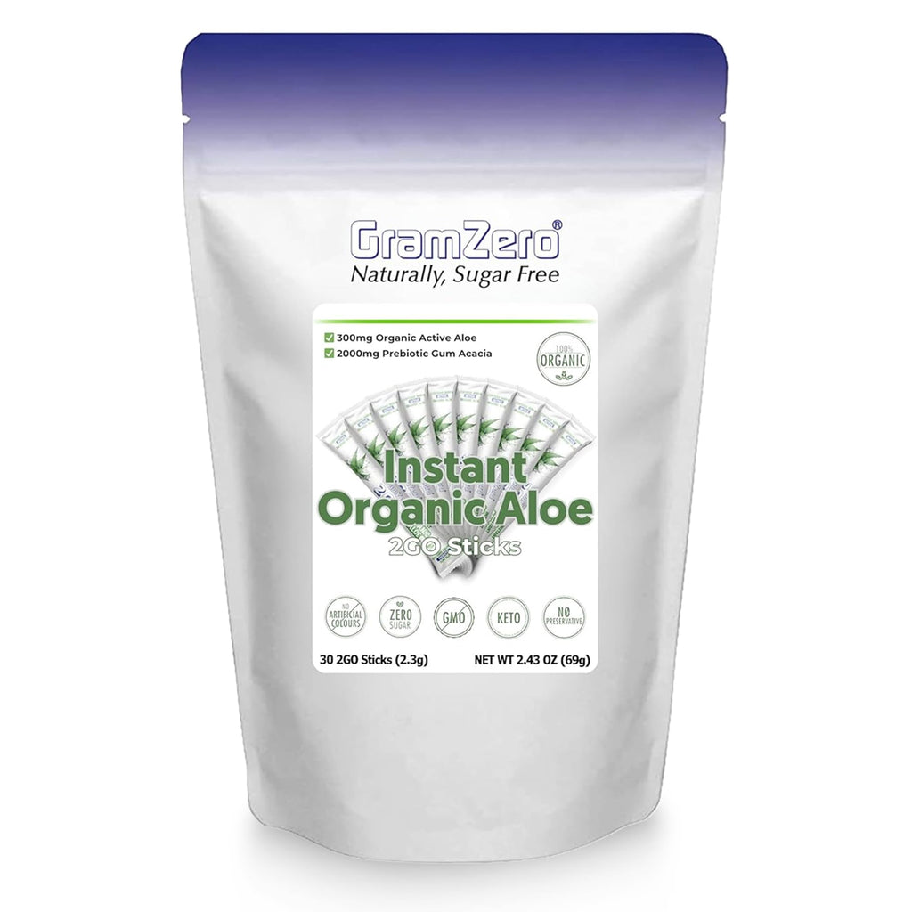 GramZero aloe vera sticks for hydration