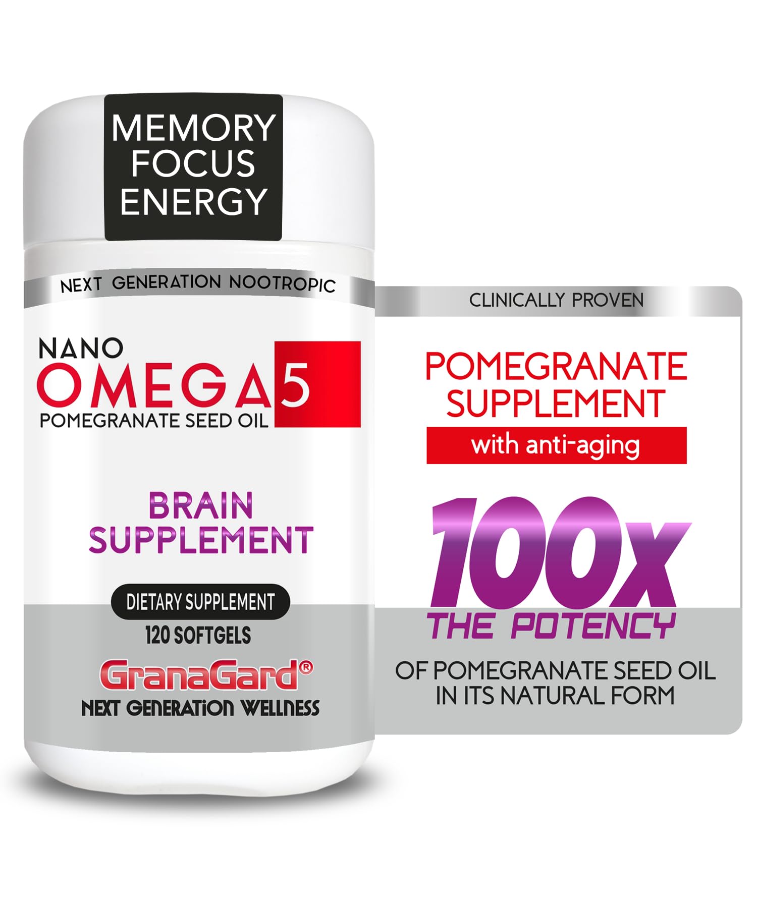 GranaGard omega-3 brain supplements