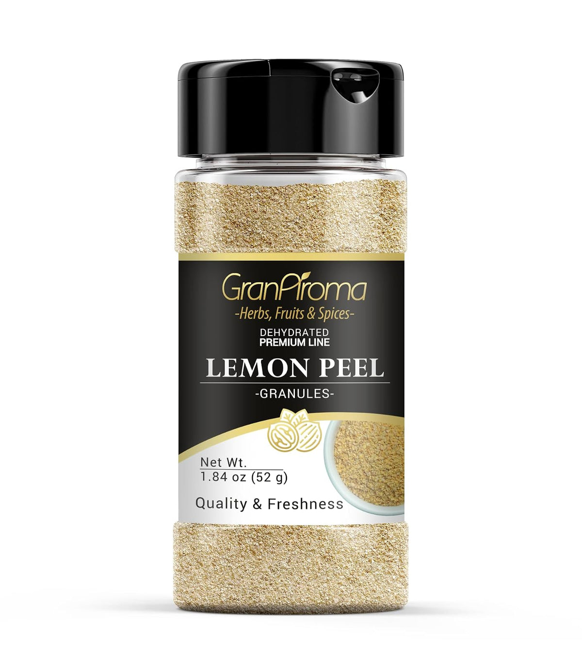 Granaroma lemon peel granules for tea
