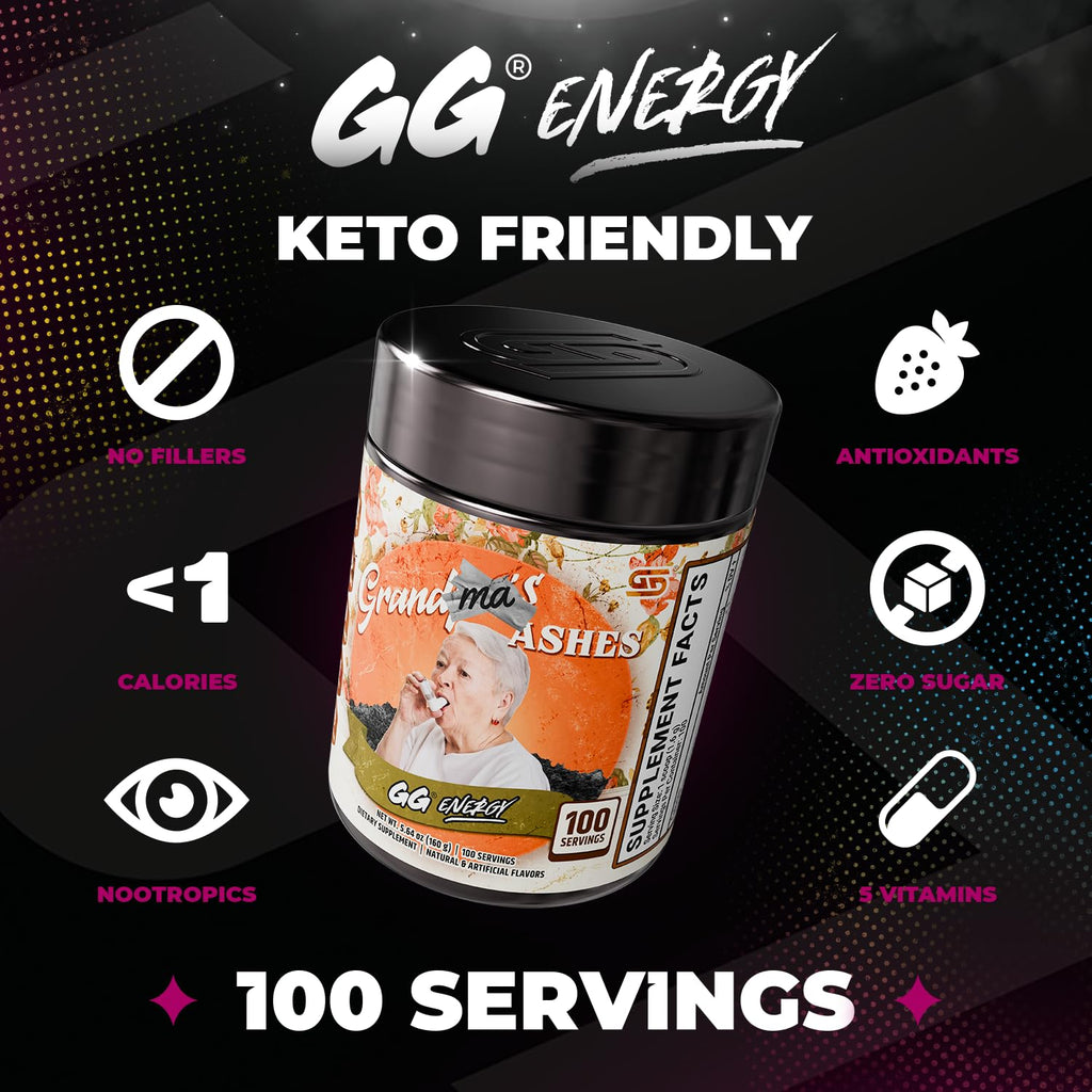 Grandma's Ashes energy supplement