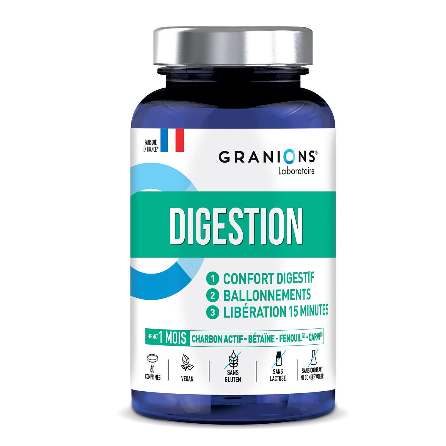 Granions digestion supplement for bloating