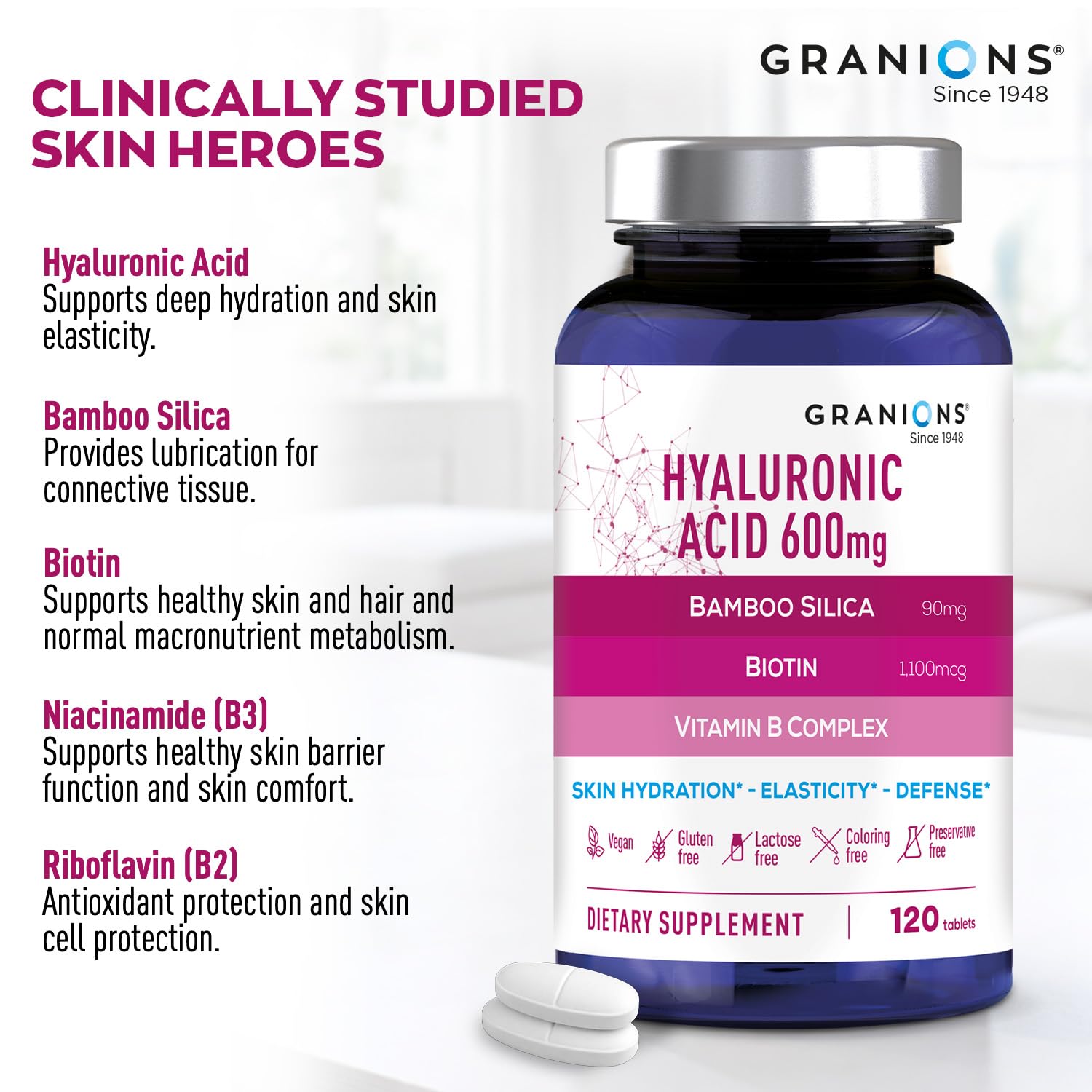 Granions hyaluronic acid benefits