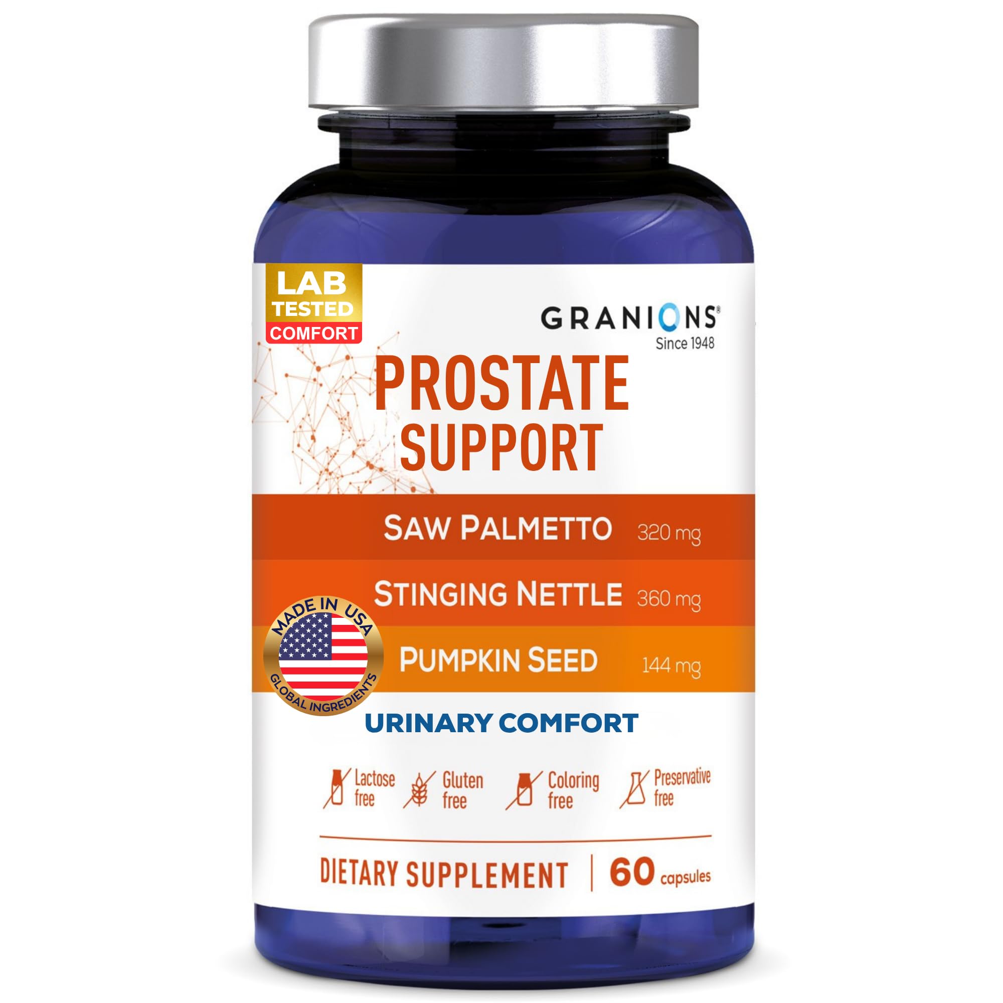 Granions prostate support complex capsules