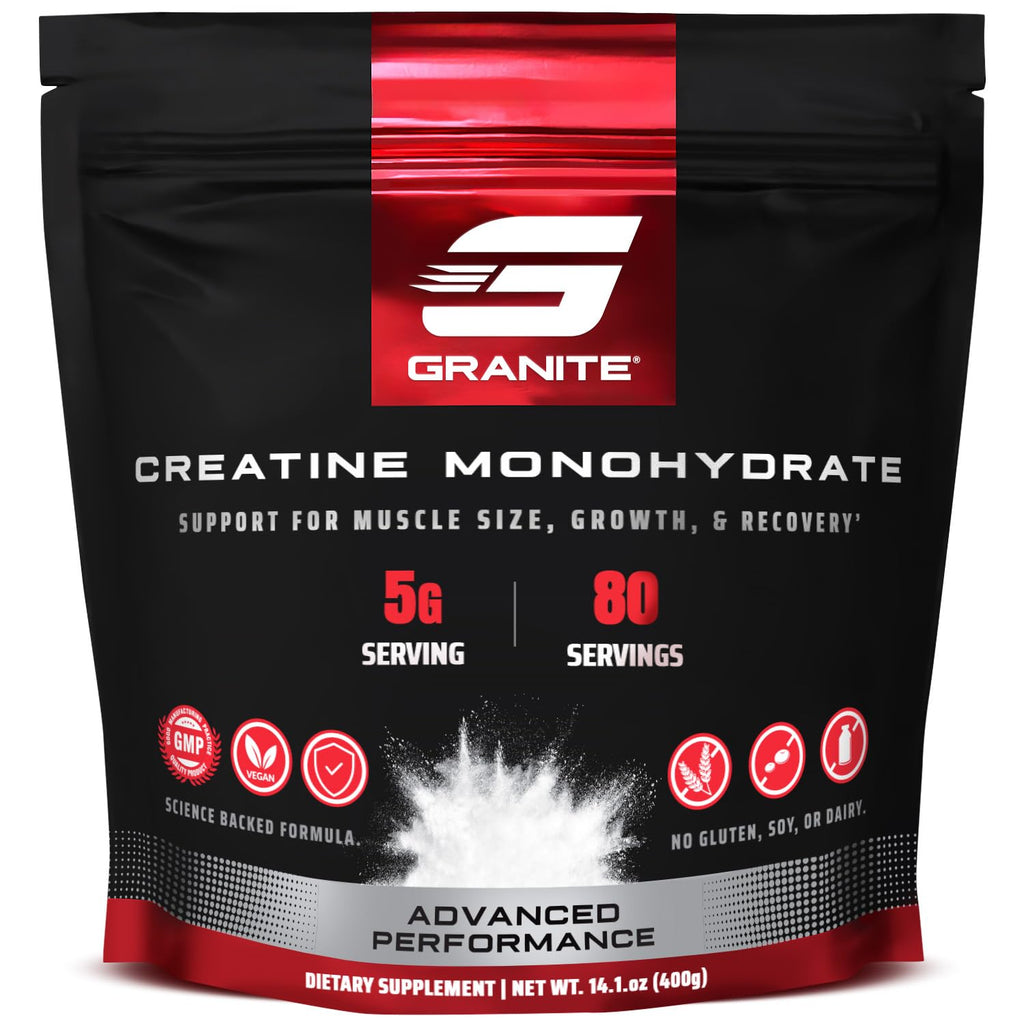 Granite creatine monohydrate for athletes